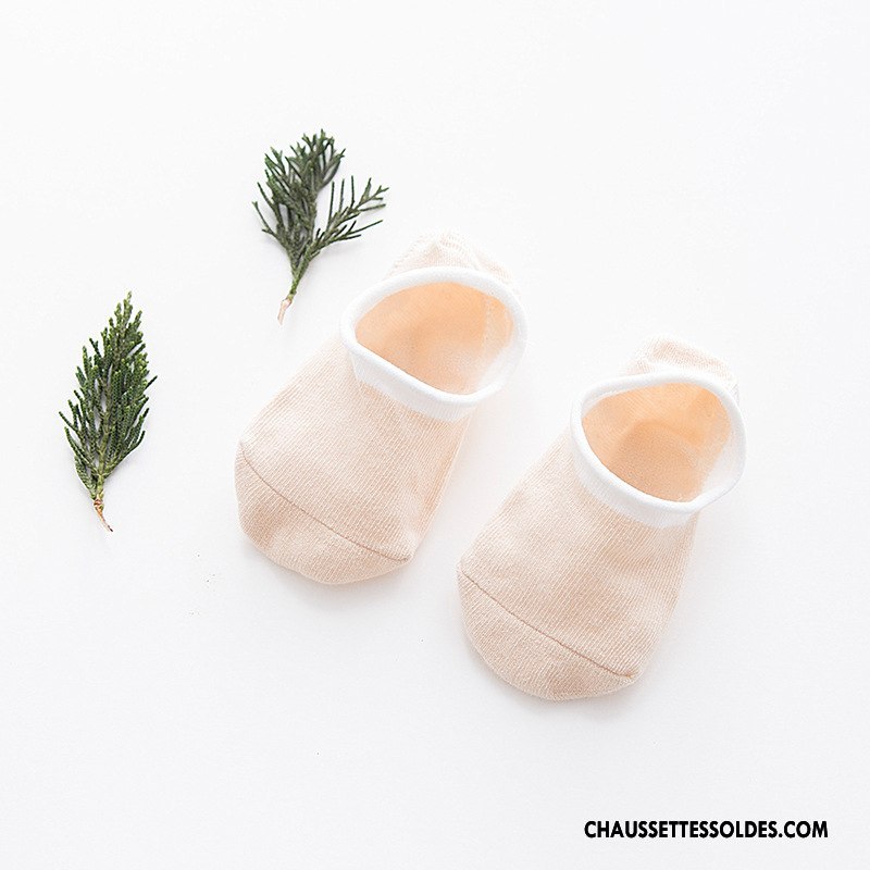 Chaussette Basse Fille Bébé Enfant 100% Coton Antidérapant Chaussette ...