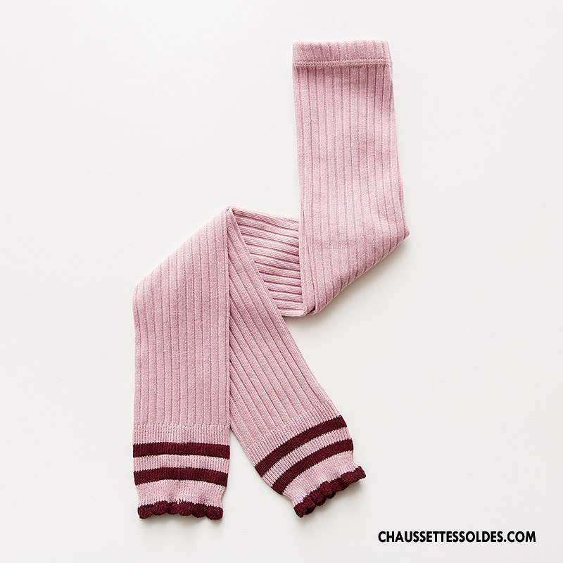 Collant Fille Matelassé Enfant Dentelle Petit Collants Printemps Marron ...