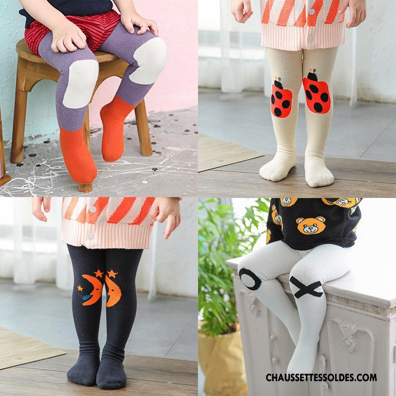 Collant Fille Enfant Dessin Animé Matelassé Bébé L'automne Collant ...